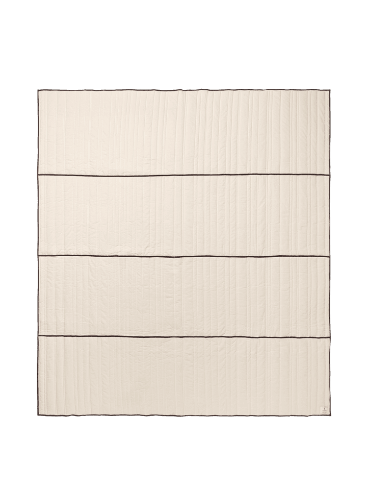 Rúmteppi VARI 230x260 natural/chocolate - Epal