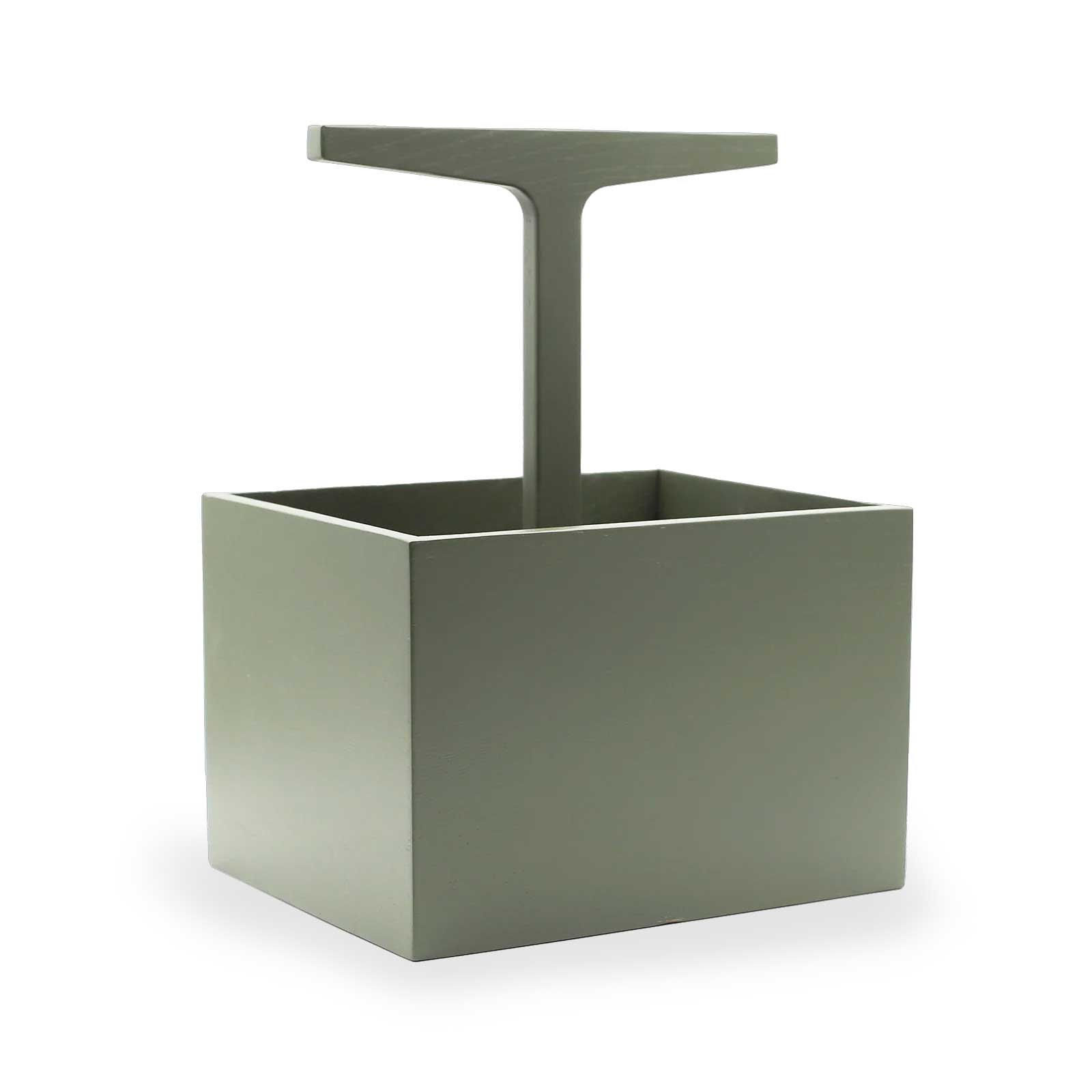 Áhaldabox TOOLBOX hátt, eik/grænt - Epal