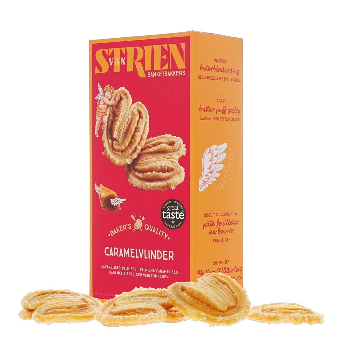 Kex Van strien Caramelvlinders 80 gr. - Epal