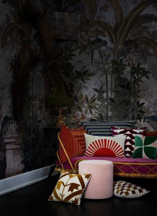 Púði HAILEY 40x60 dusty white/artichoke - Epal